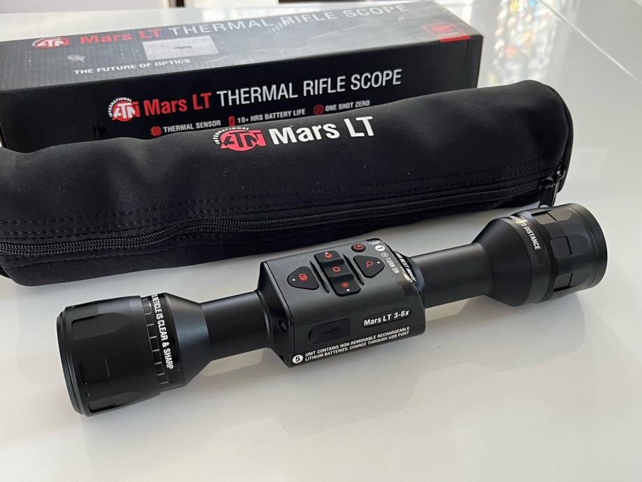 ATN Mars LT 3-6x19 Termalna optika / Termovizijaku ciljnik