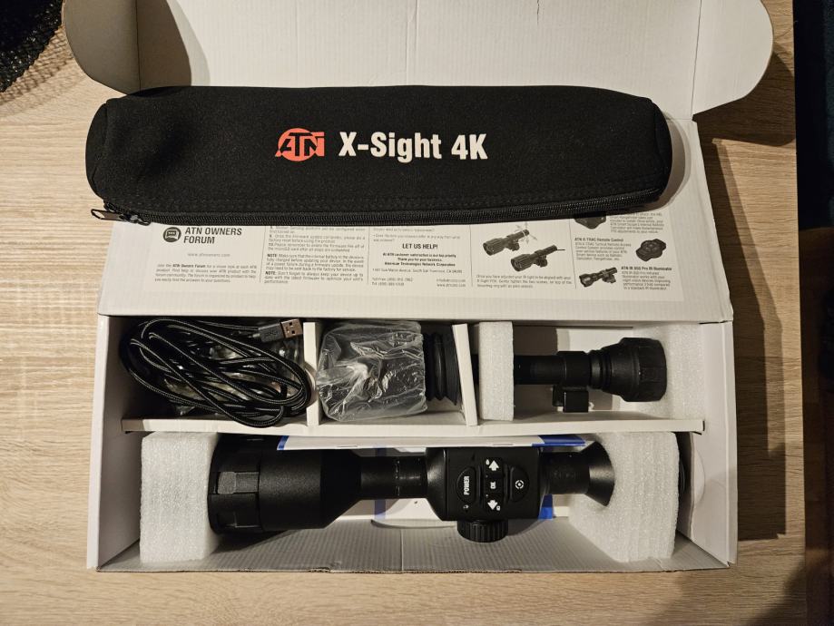 ATN X-Sight 4K Pro 3-14x digitalni dan/noć ciljnik (noćna optika)