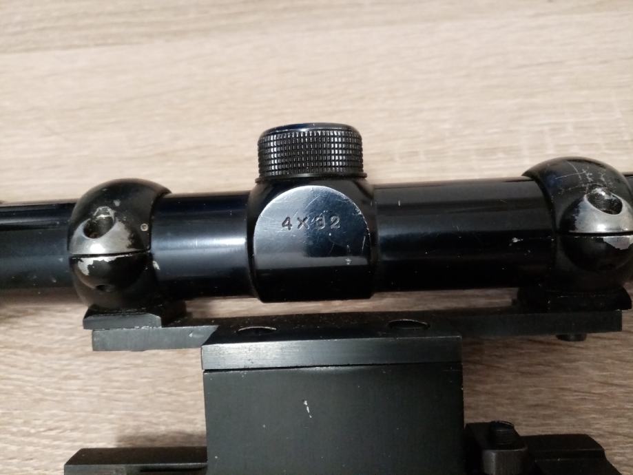 Montaza za TOZ 18 i Tasco optika