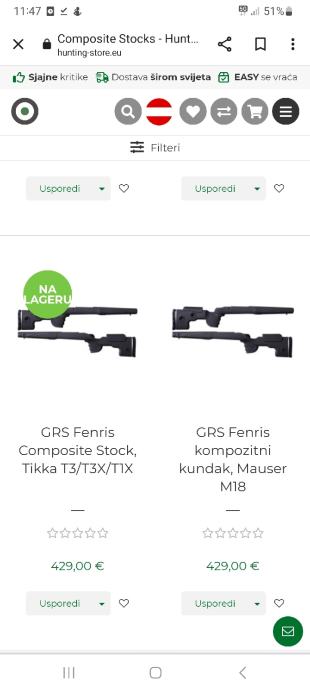 optika arken i grs kundak za tikku t3x