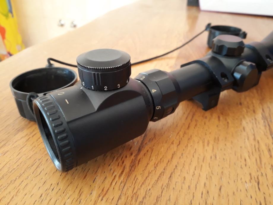 Optika PRO-LUX 3-9 x 40E s nosačima