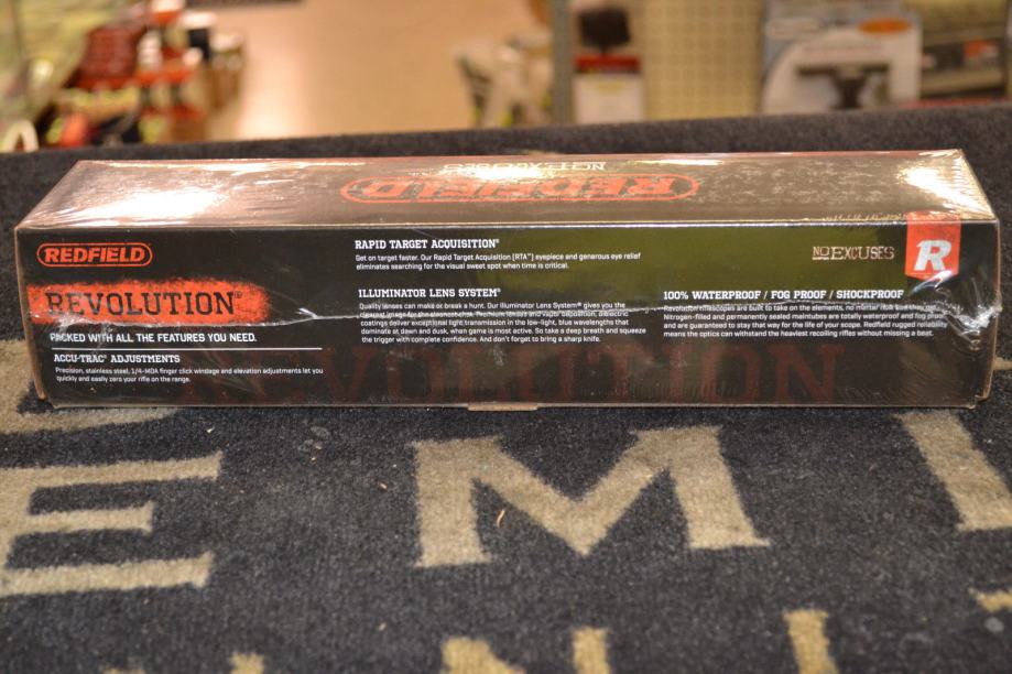 Optika REDFIELD REVOLUTION 4-12X40 MATTE ACCU-RANGE-USA