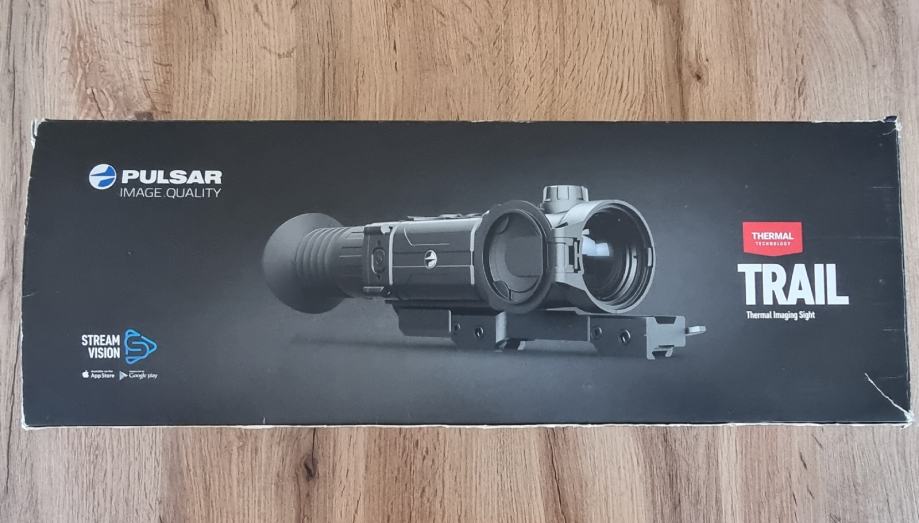 Pulsar trail termalna optika
