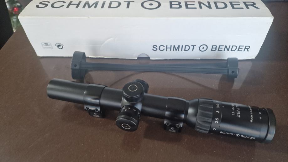 Schmidt Bender Zenith 1,1-4x24 LM Flash Dot 7
