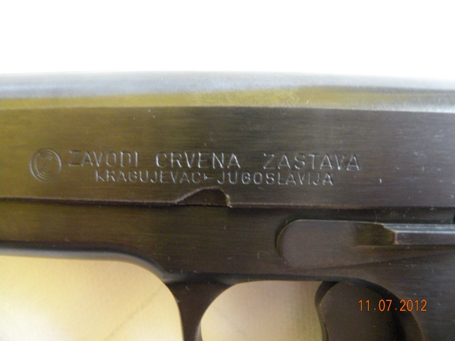 Pištolj Crvena Zastava CZ M-88 A cal. 9 mm
