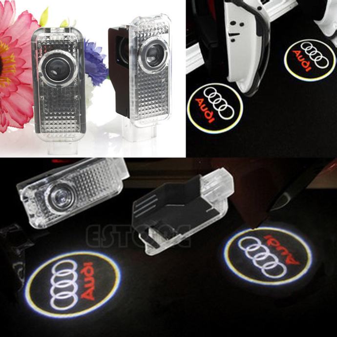 AUDI LASER LED LOGO