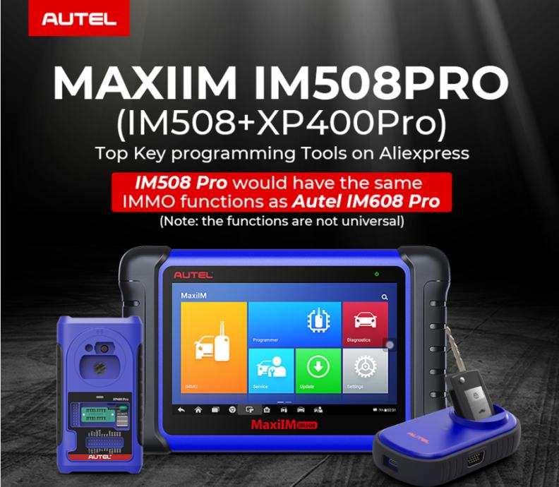 Autel MaxiIM IM508 XP200 IMMO alat za programiranje ključeva