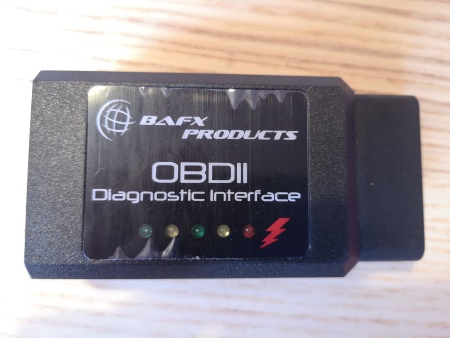 Bafx OBD2 Android Bluetooth čitač (nekorišten)