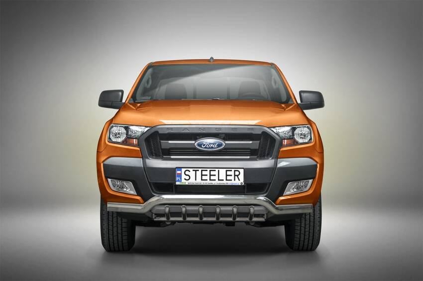 Bull bar - Steeler - Niski vile - Crom ili Crna mat - Ford Ranger (201