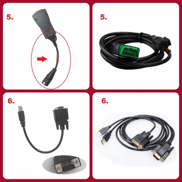 Delphi WoW Autocom Lexia OBD2 kabel za dijagnostiku različitih vrsta