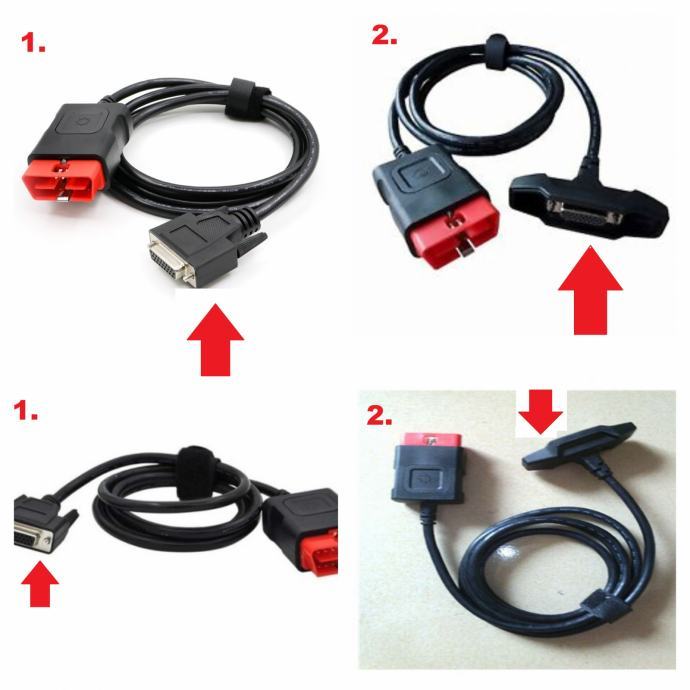 Delphi WoW Autocom Lexia OBD2 kabel za dijagnostiku različitih vrsta