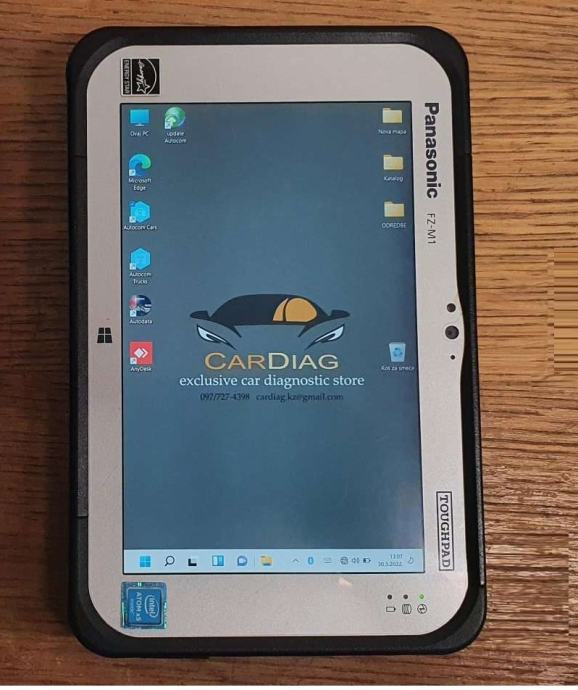 ECU Tuning komplet Panasonic tab + Kess + Ktag +Software za editiranje