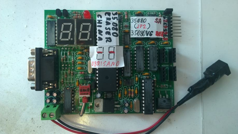 Eraser za 35080/M35080/35160/M35160 eeprom Kina On-board EEPROM