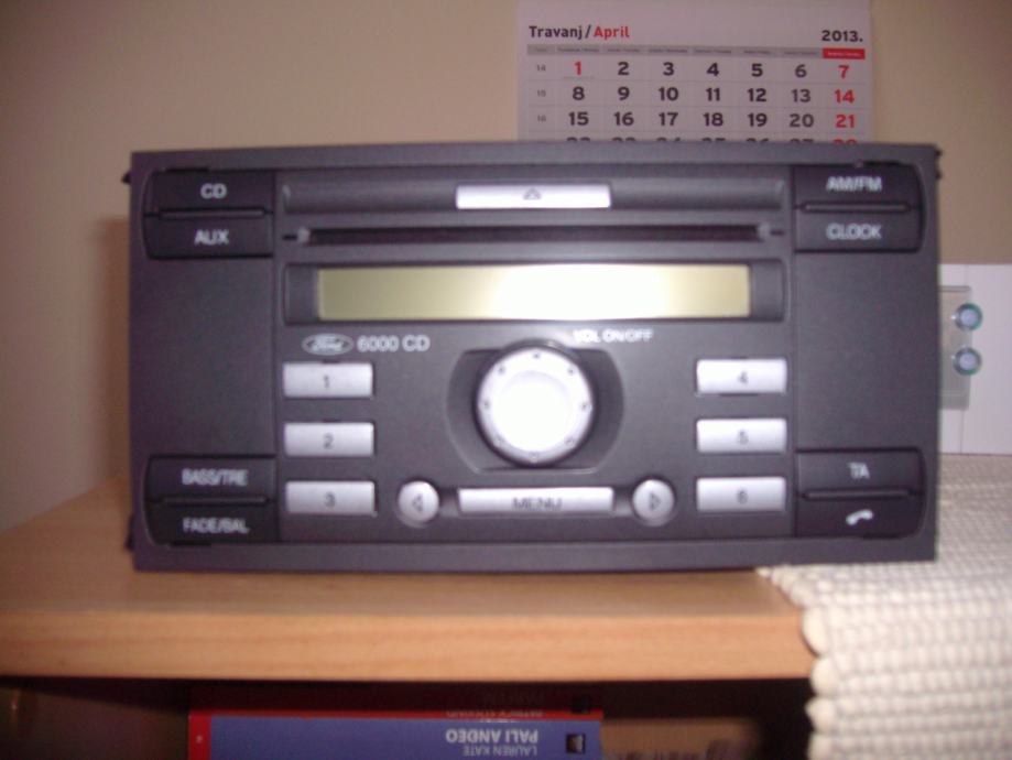 Ford radio CD 6000