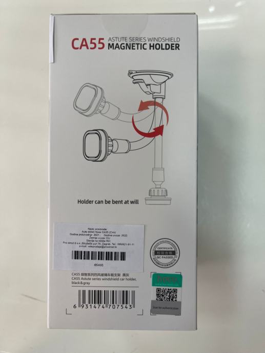 Hoco CA55 auto držač za mobitel, crni