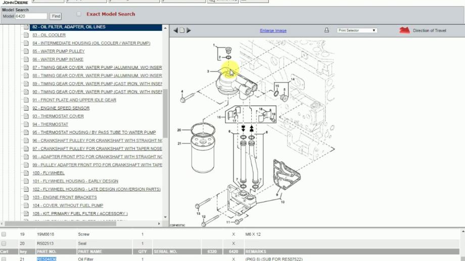 John Deere Parts Catalogue Elektronski Katalog John Deere vozila
