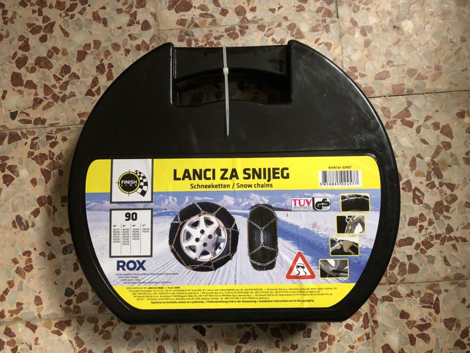 lanci za auto, LANAC ZA SNIJEG 90