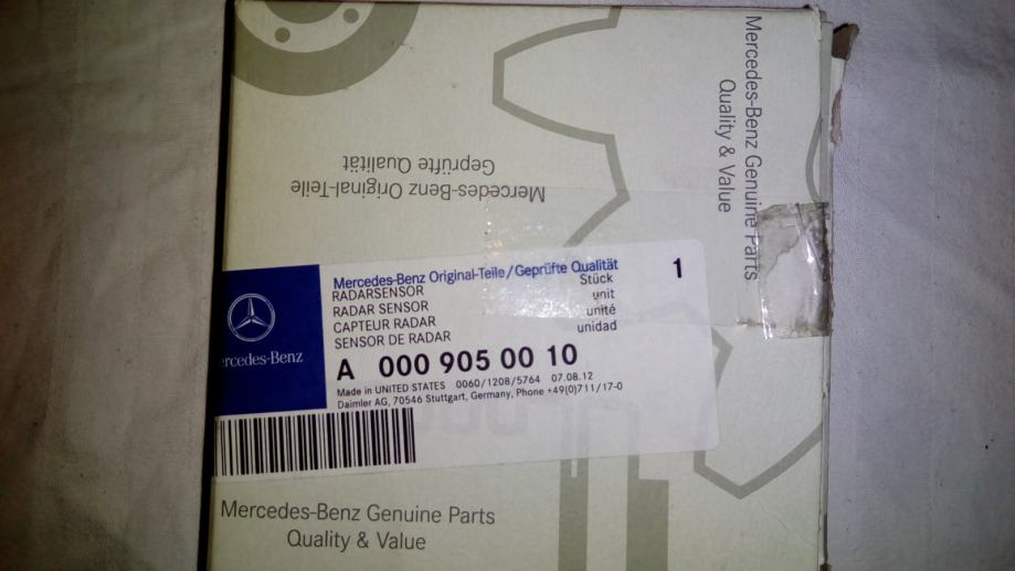 Mercedes radar senzor