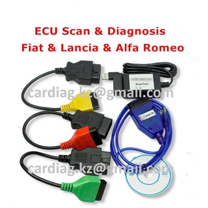 MultiECUscan FiatECUScan autodijagnostika Fiat Lancia Alfa Jeep Suzuki