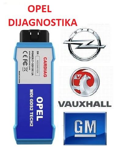 Opel Tech2 + Opel GDS2 2021god OPEL Dijagnostika Car Diag Dijagnostika