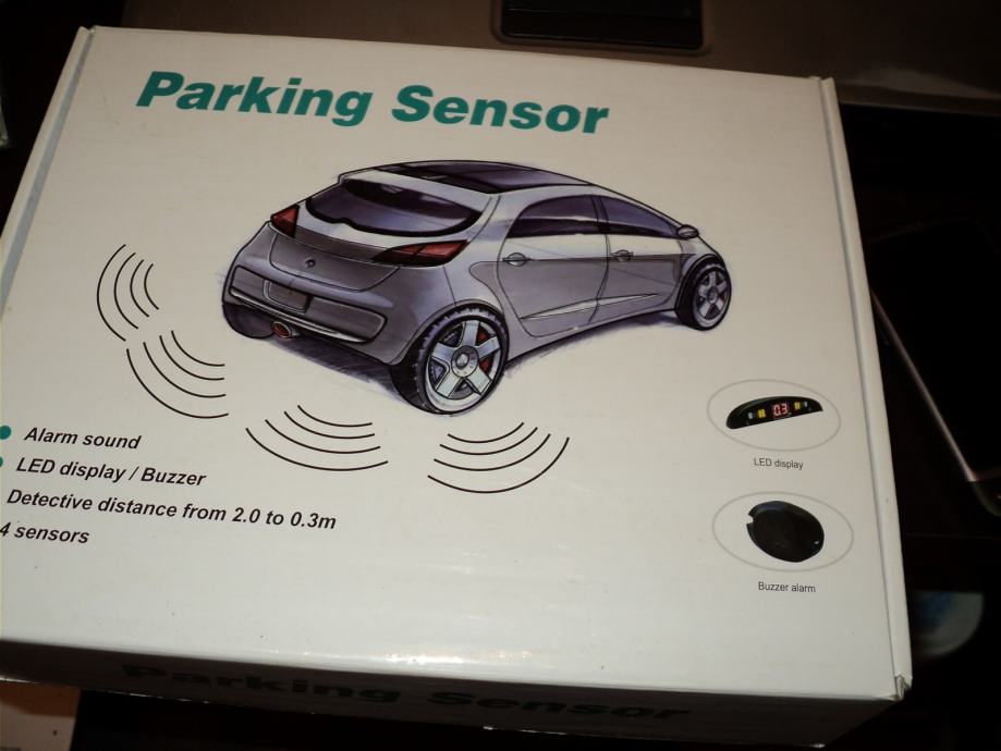 Parking senzori – LED ekran, 4 senzora