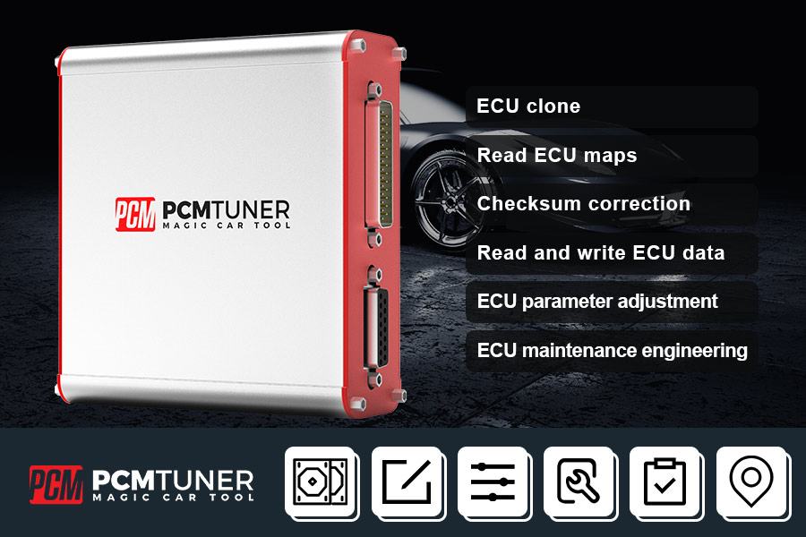 PCM Tuner ECU programator set za OBD in bench