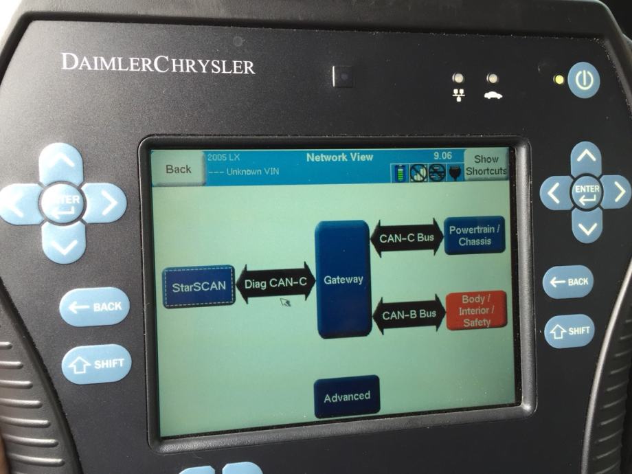 STARSCAN dijagnostika za Chrysler, Jeep, Dodge