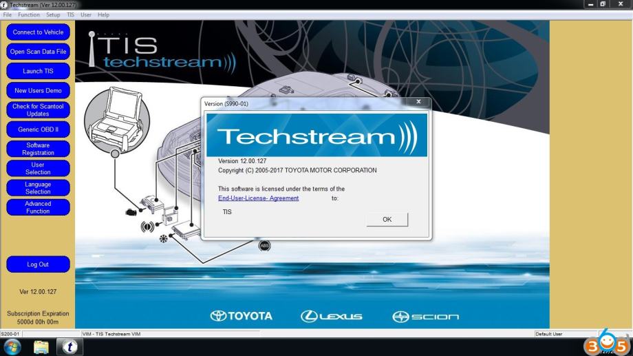 Techstream 12.00.127 Toyota Lexus softwer za dijagnostiku TIS