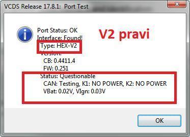 VCDS VAG COM vcds 23.3 Hex+V2 UDS autodijagnostika ŠKODA VW SEAT AUDI