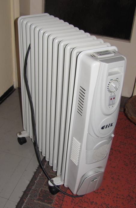 ULJNI RADIJATOR [ELIT] (12 rebara) - grijanje na struju (NOVO)