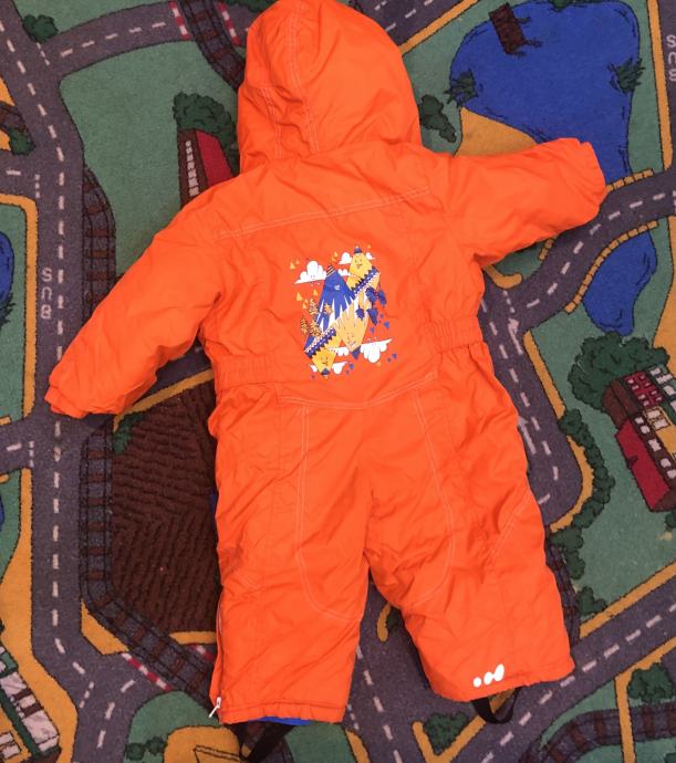 Dječji skafander, unisex boje, velicina 86/92, 2godine