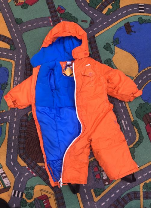 Dječji skafander, unisex boje, velicina 86/92, 2godine