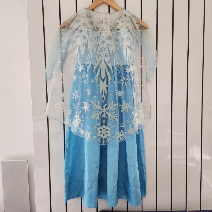Elsa Frozen haljina s plaštem 7 - 8 godina Disney