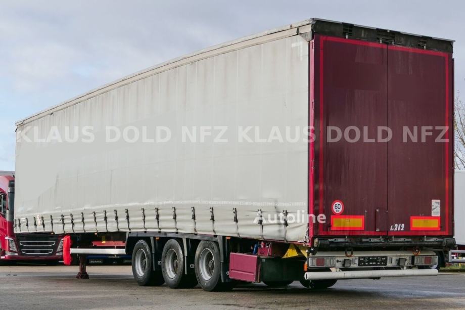 Krone SD XL MegaLiner curtainsider semi-trailer / Edscha sliding roof ...