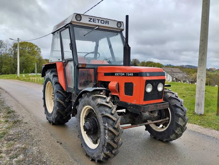 Zetor 7245- Super stanje! 4 nove gume!, 1987 god.