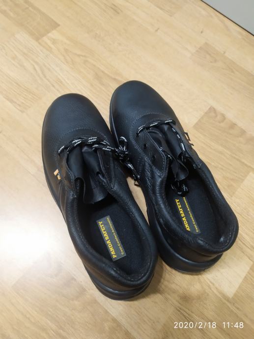 Panda safety kožne radne cipele, broj 46, željezna kapica