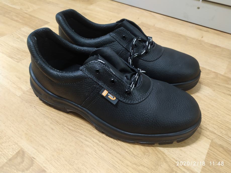 Panda safety kožne radne cipele, broj 46, željezna kapica