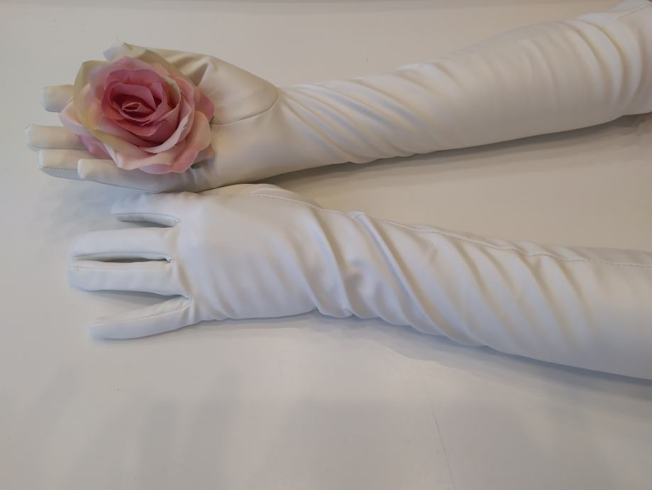 Duge kožne rukavice Touch screen