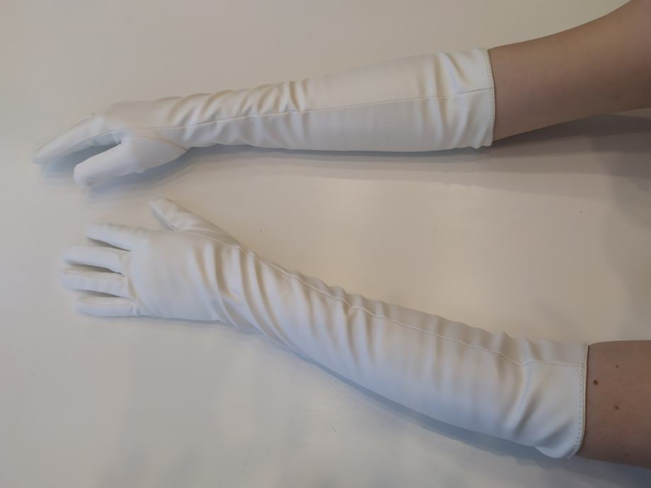 Duge kožne rukavice Touch screen