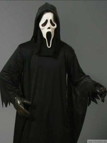 Kostim (ORIGINALNI!) za maškare iz filma SCREAM (Vrisak) - ZAMJENA!