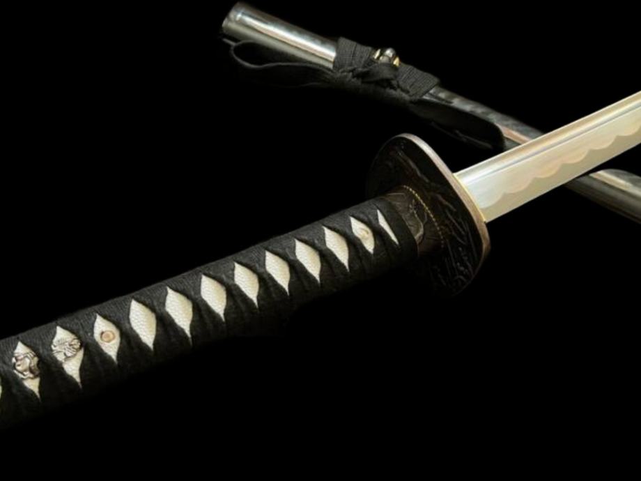 Katana Black Samurai mač sablja tanto wakizashi nož