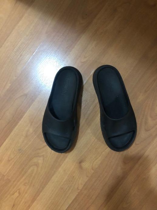 PUMA mayze stack injex slides black