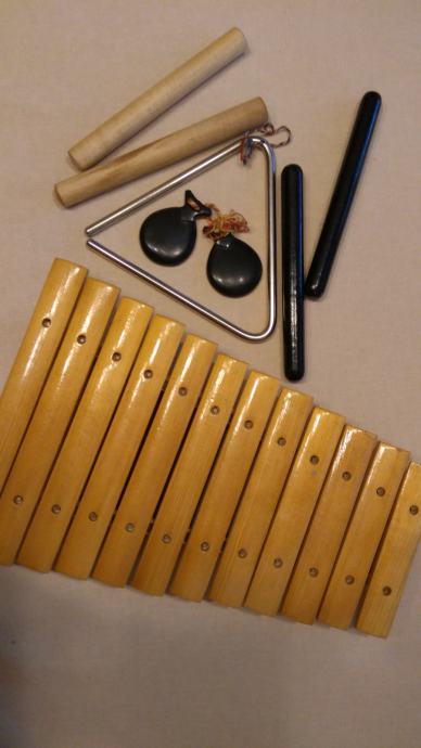 Udaraljke razne, komplet