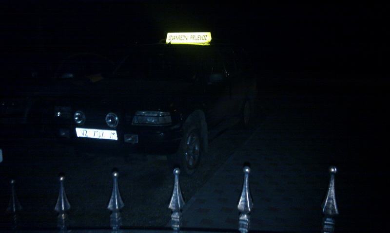 Izvanredni prijevoz - Taxi Table, Oznake, Znakovi, Obilježja...