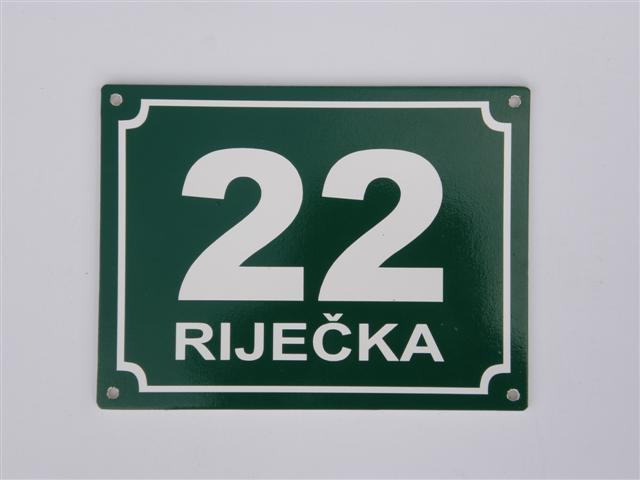 Izrada kućnih brojeva