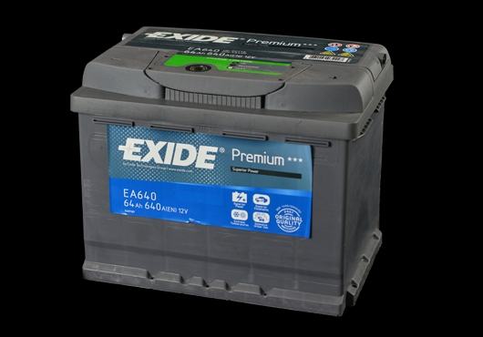Akumulator 64 Ah Exide Premium EA640