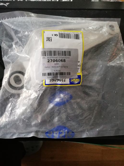 Držač, nosač motora, straga OPEL CORSA E 15-, OEN 13130723 OEN 846836