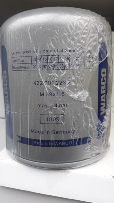 FILTER ISUŠIVAČA ZRAKA ZA IVECO STRALIS WABCO 4329012232