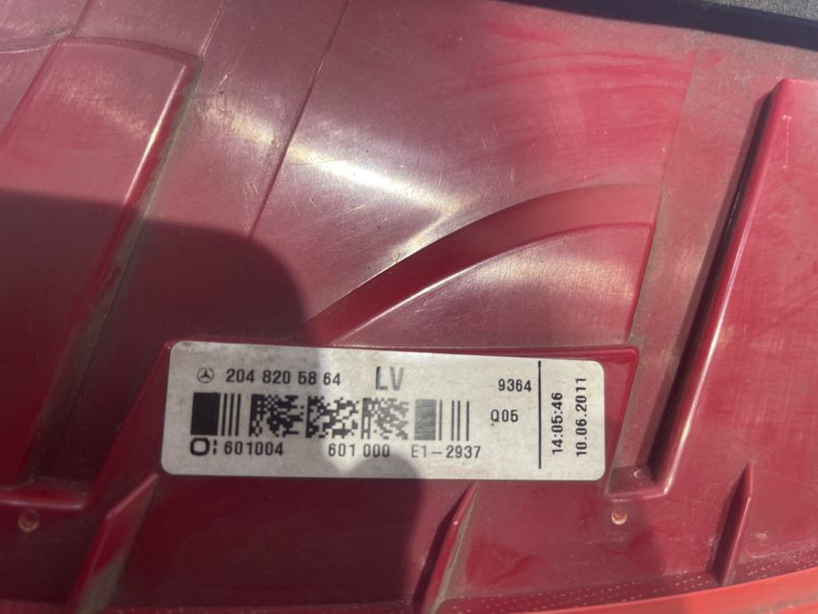 Štop Svjetlo MERCEDES C KLASA (W204) > 11-13 A2048205864