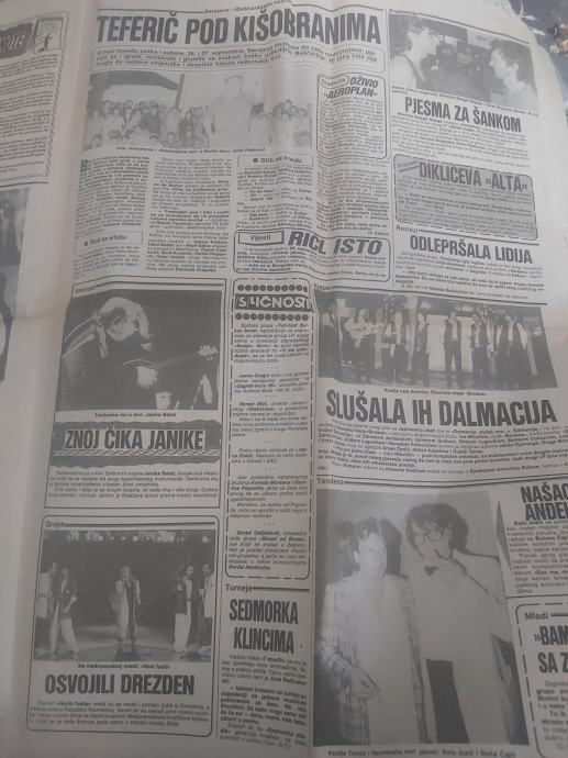 AS NOVINE BROJ 302 1986 GODINA STORY NOVI FOSILI RIJETKO